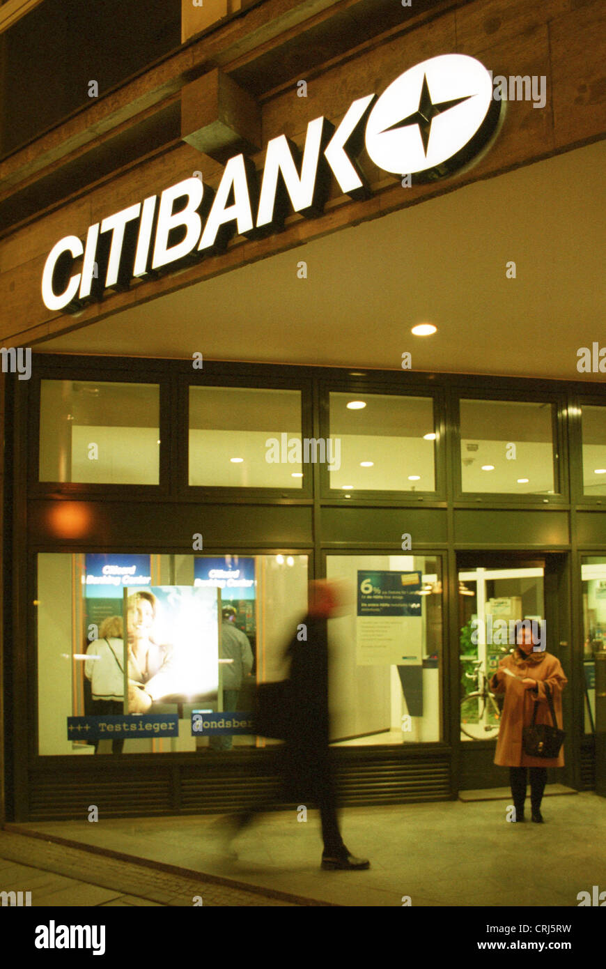 Entrance of Citibank in London Stock Photo - Alamy