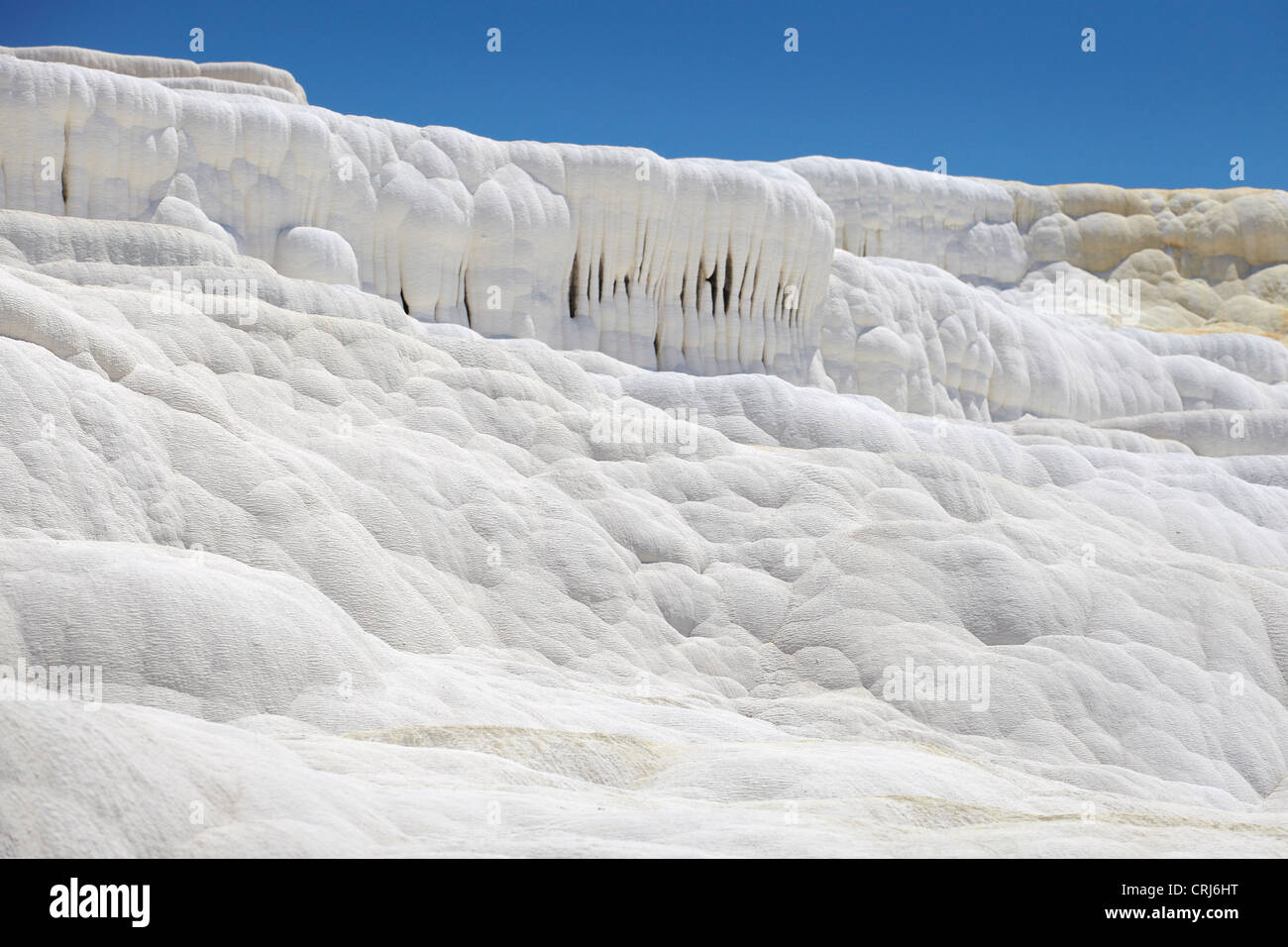 Pamukkale, limestone terraces, Turkey Stock Photo - Alamy