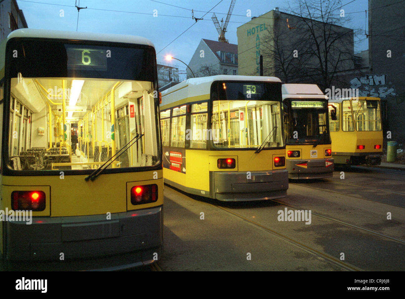 Berlin trams hi-res stock photography and images - Alamy