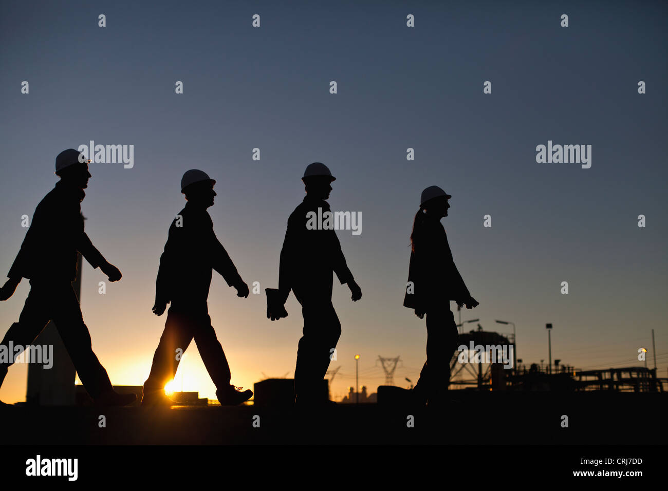Engineer silhouette hi-res stock photography and images - Alamy