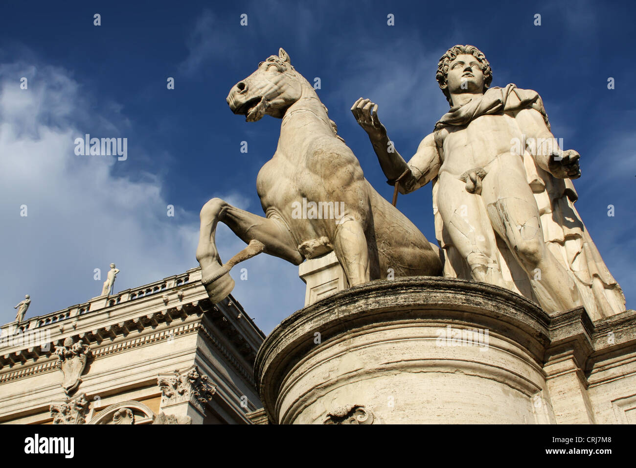 Horse statue rome hi-res stock photography and images - Alamy