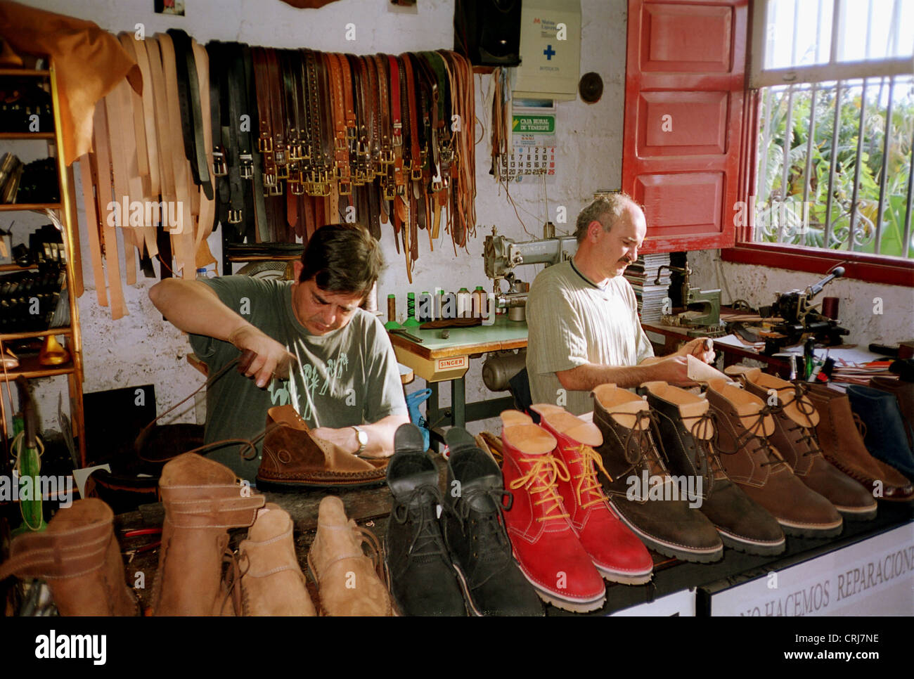 Shoemaking process hi-res stock photography and images - Alamy