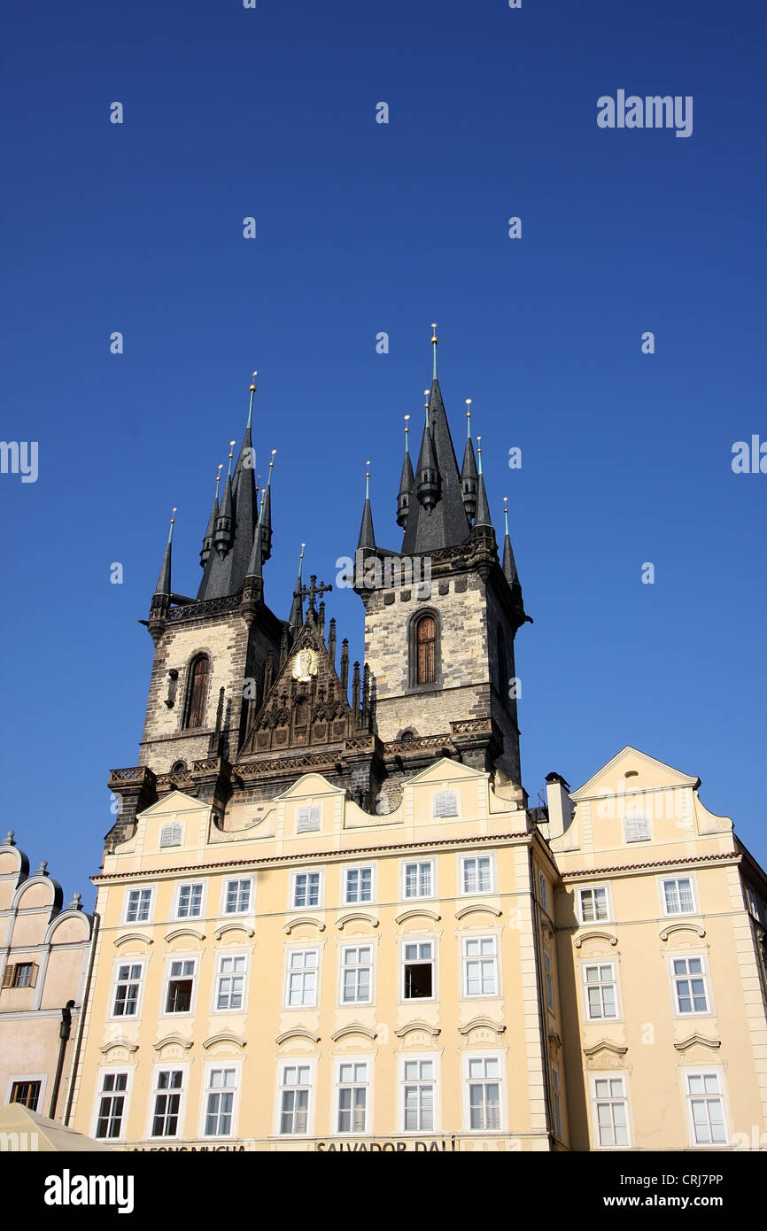 Tyn Cathedral in Prague Stock Photo - Alamy