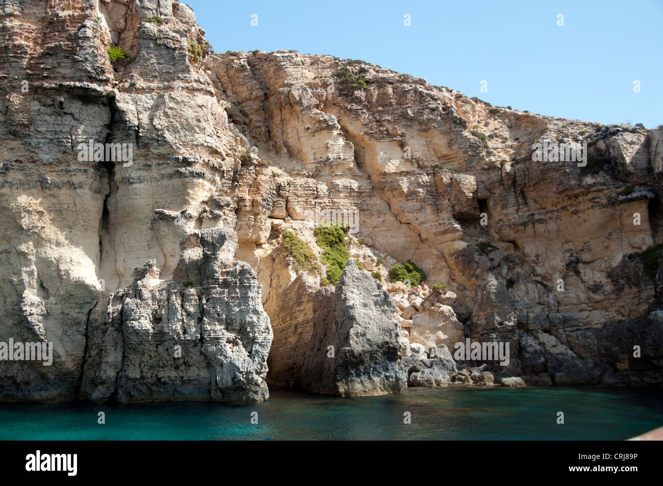 rocks on malta Stock Photo - Alamy
