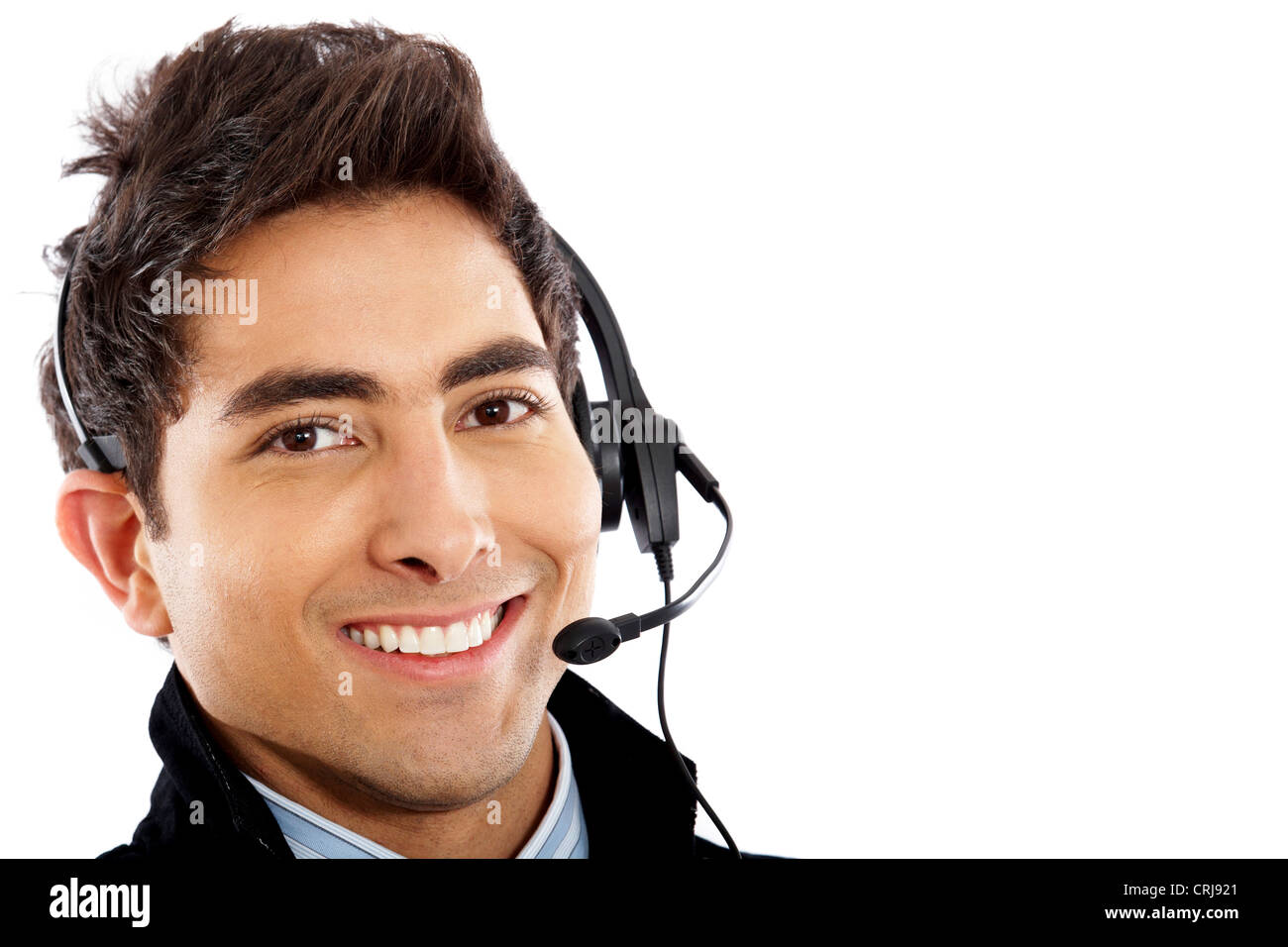 friendly customer service man smiling Stock Photo - Alamy friendly customer service man smiling Stock Photo - Alamy