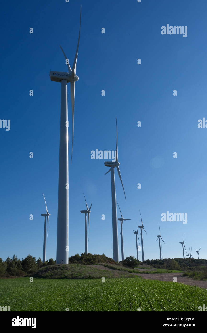 Wind Turbine in Spain Stock Photo - Alamy