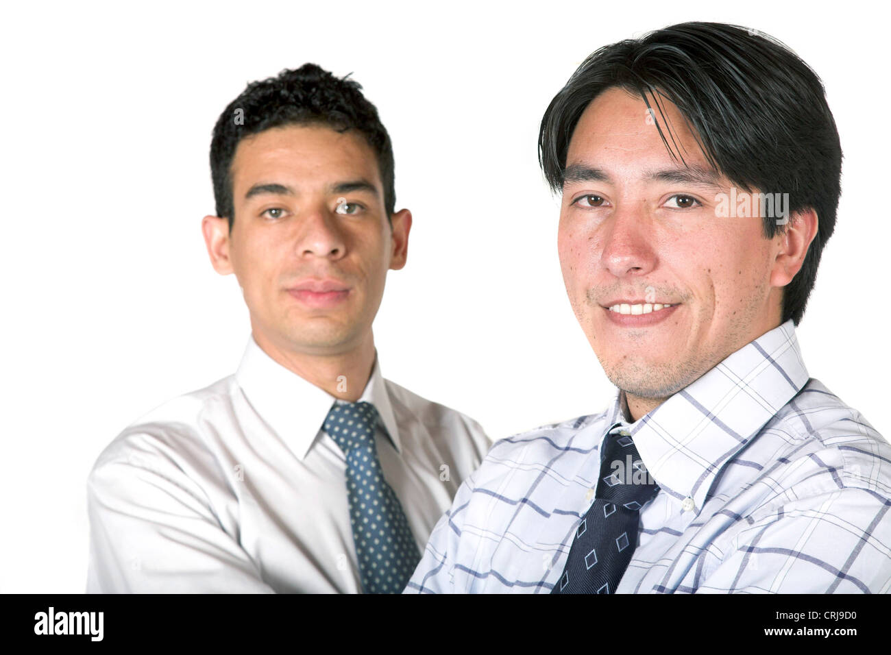 Young business partners reviewing hi-res stock photography and images ...