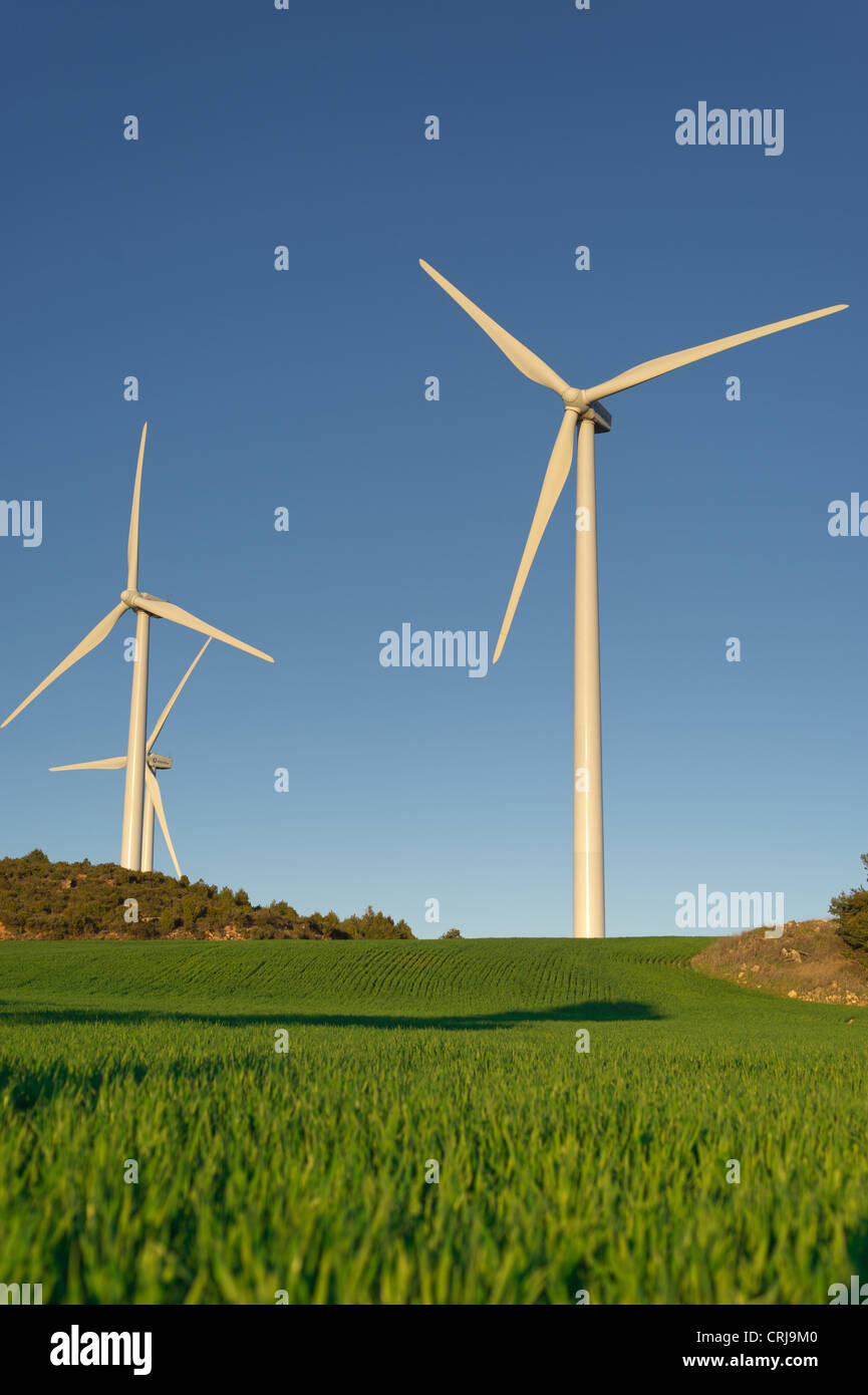 Wind Turbine in Spain Stock Photo - Alamy
