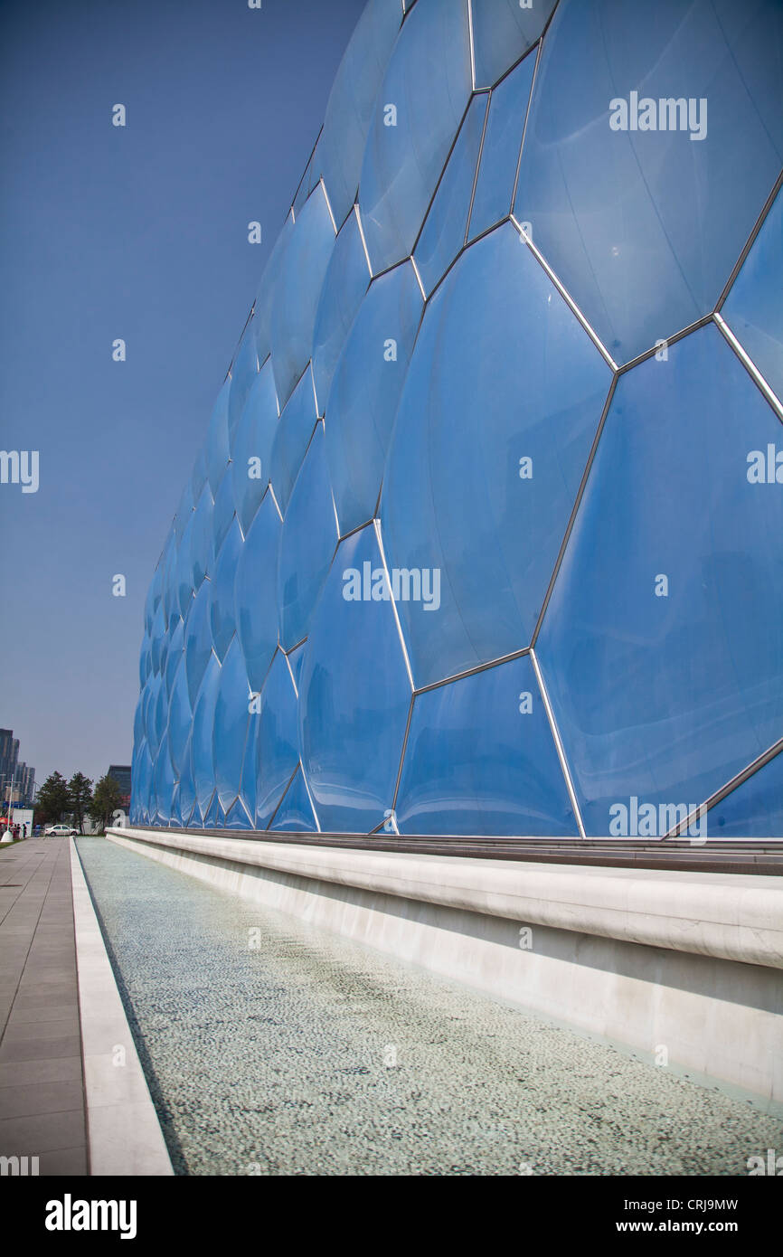 Olympic swimming pool beijing hi-res stock photography and images - Alamy