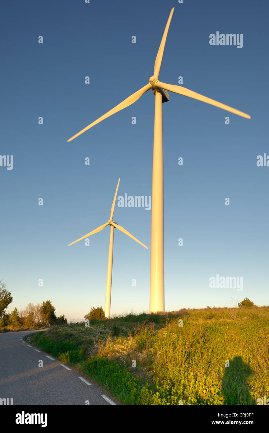 Wind Turbine in Spain Stock Photo - Alamy
