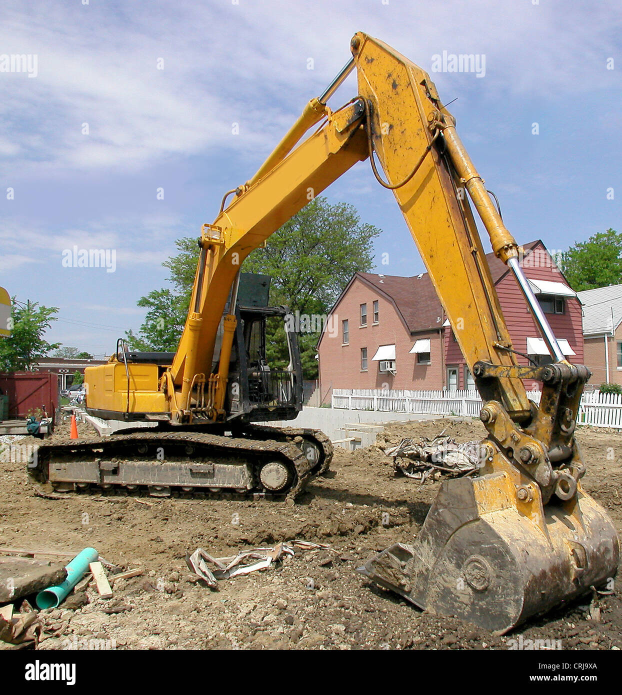 Construction on site excavator hi-res stock photography and images - Alamy