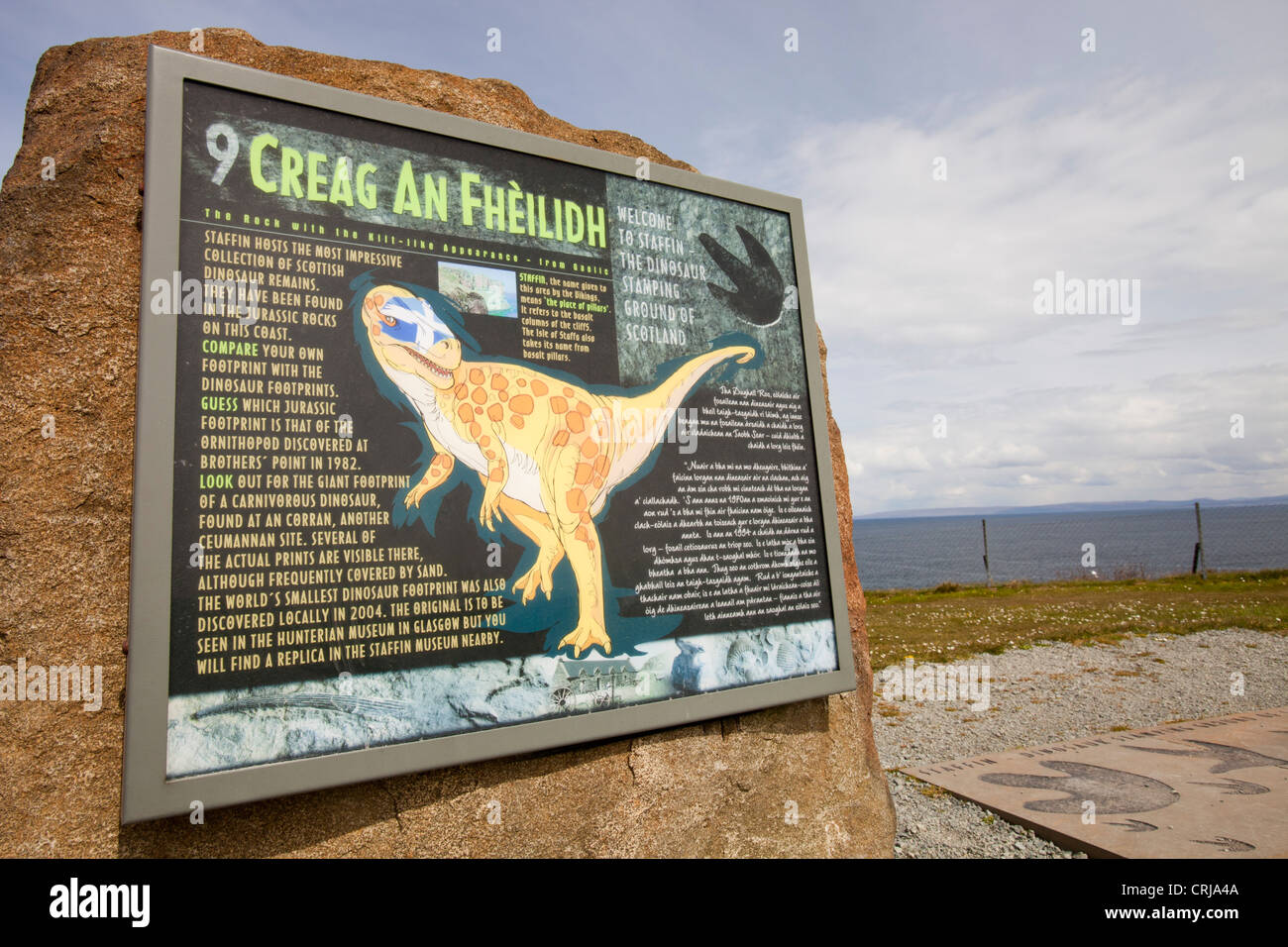 Fossil footprint skye hi-res stock photography and images - Alamy