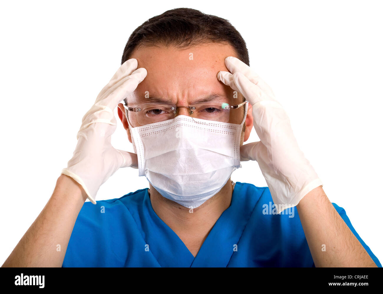 Stressed nurses hi-res stock photography and images - Alamy