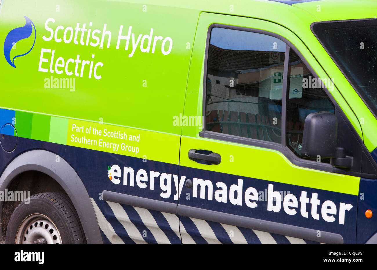 Scottish power van hi-res stock photography and images - Alamy