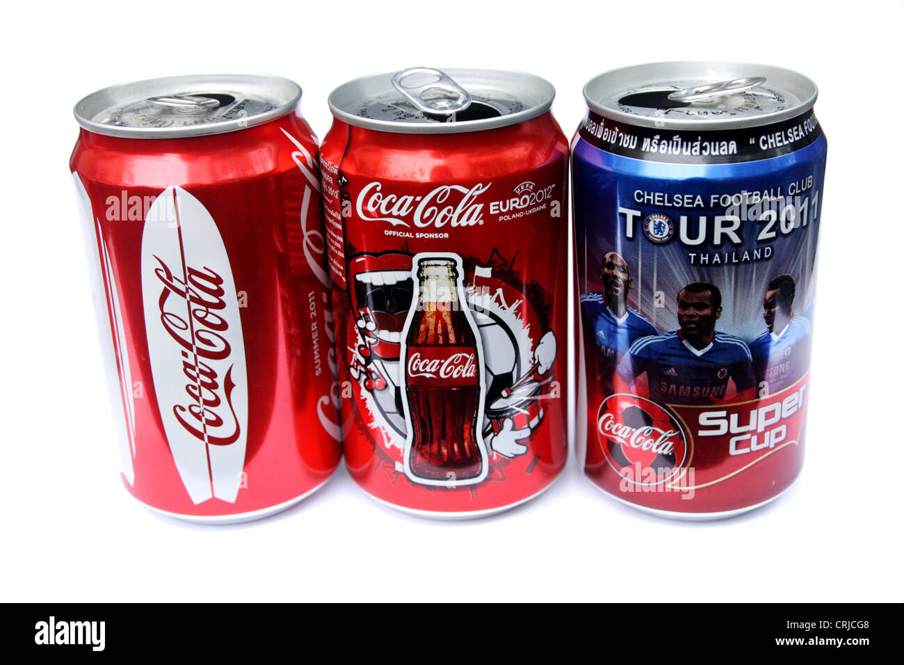 Coca Cola Cans Stock Photo - Alamy