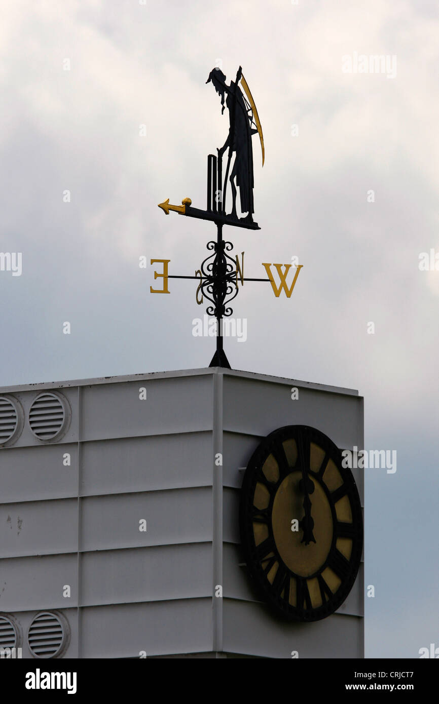 The old father time weather vane at lords hi-res stock photography and ...