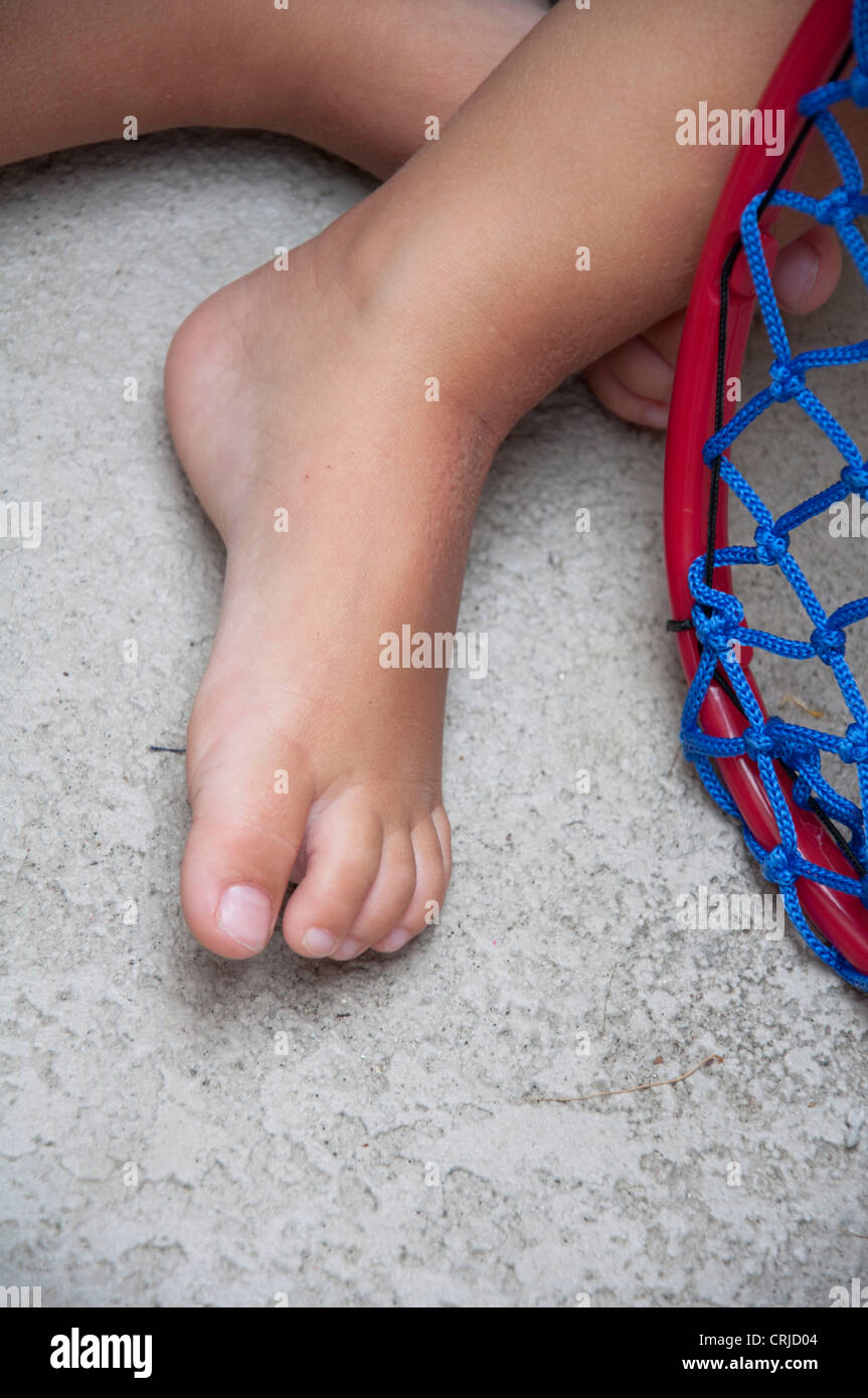 Baby or children feet Stock Photo - Alamy