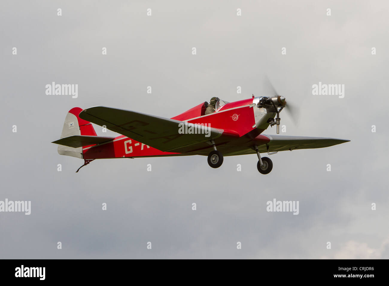 Dart Kitten ll reg G-AEXT, at Breighton. Built 1937 Stock Photo - Alamy