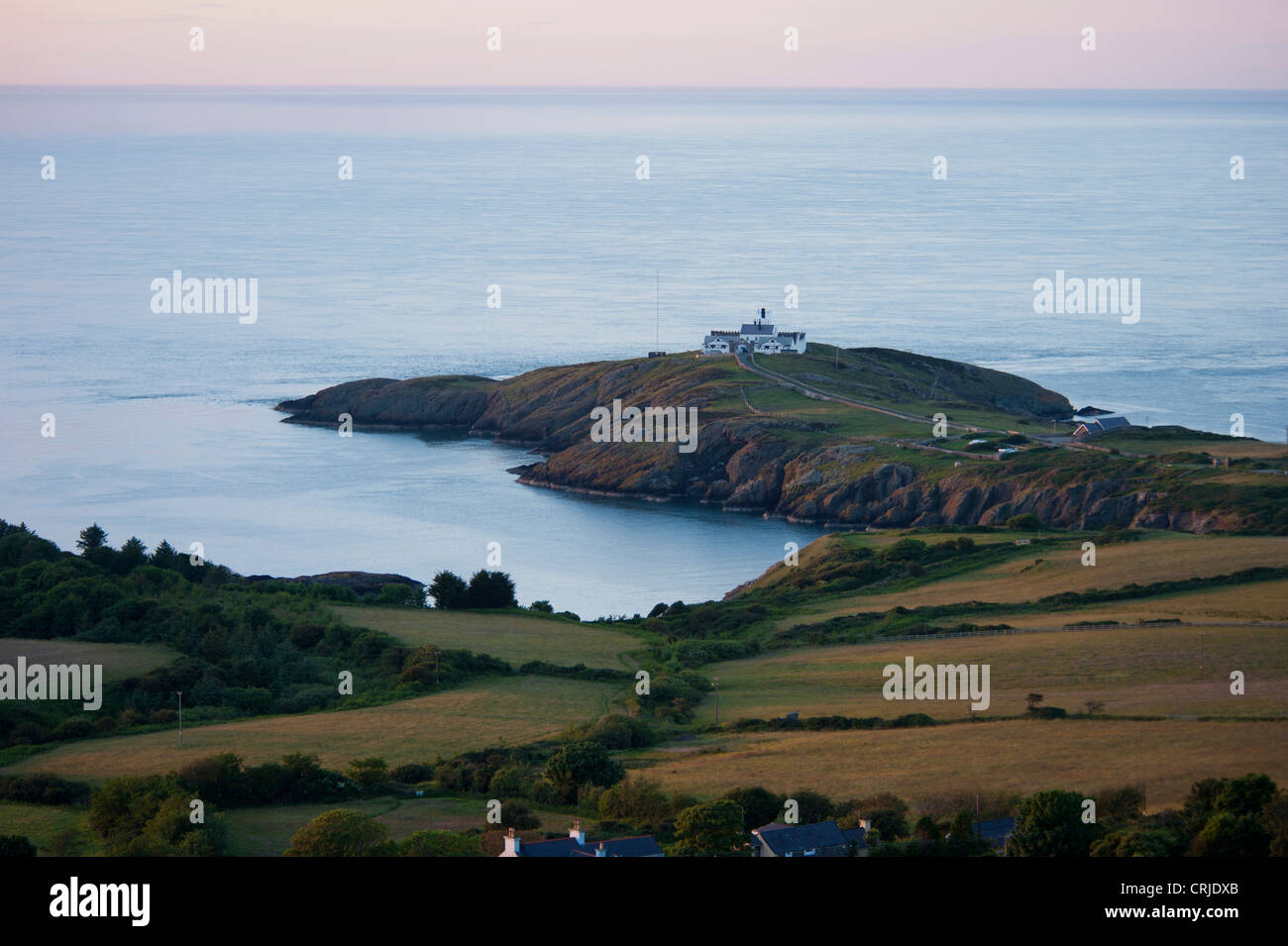 Sunset over irish sea hi-res stock photography and images - Alamy