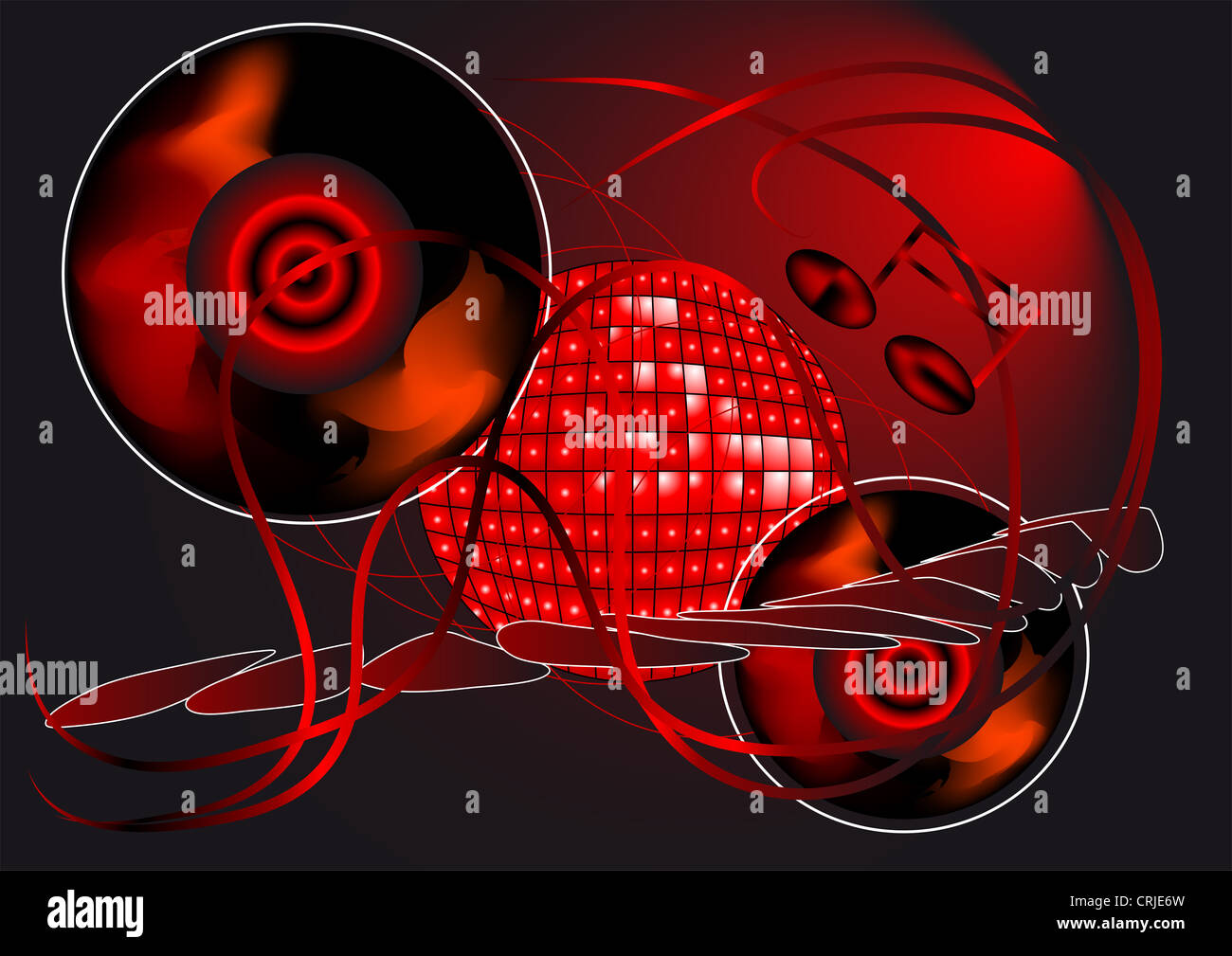 Pop disco party line hi-res stock photography and images - Alamy