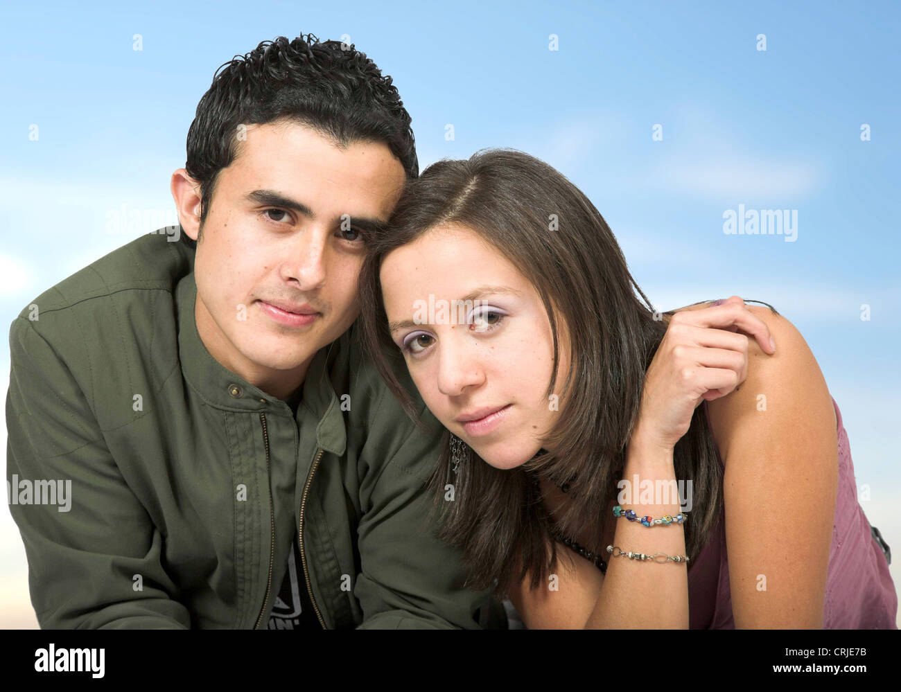 cute couple outdoors Stock Photo - Alamy