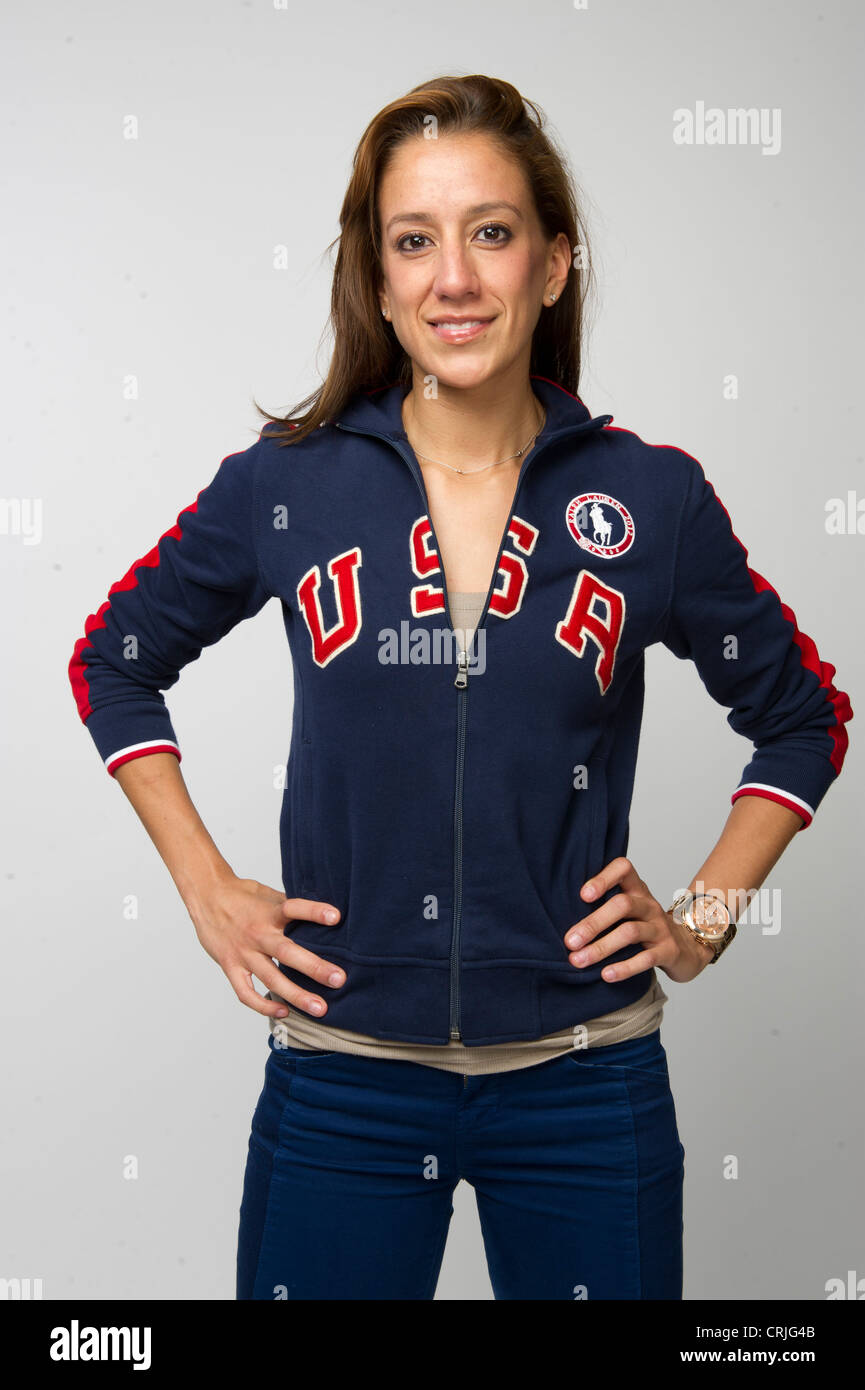 American female Taekwondo expert Diana Lopez at the Team USA Media ...