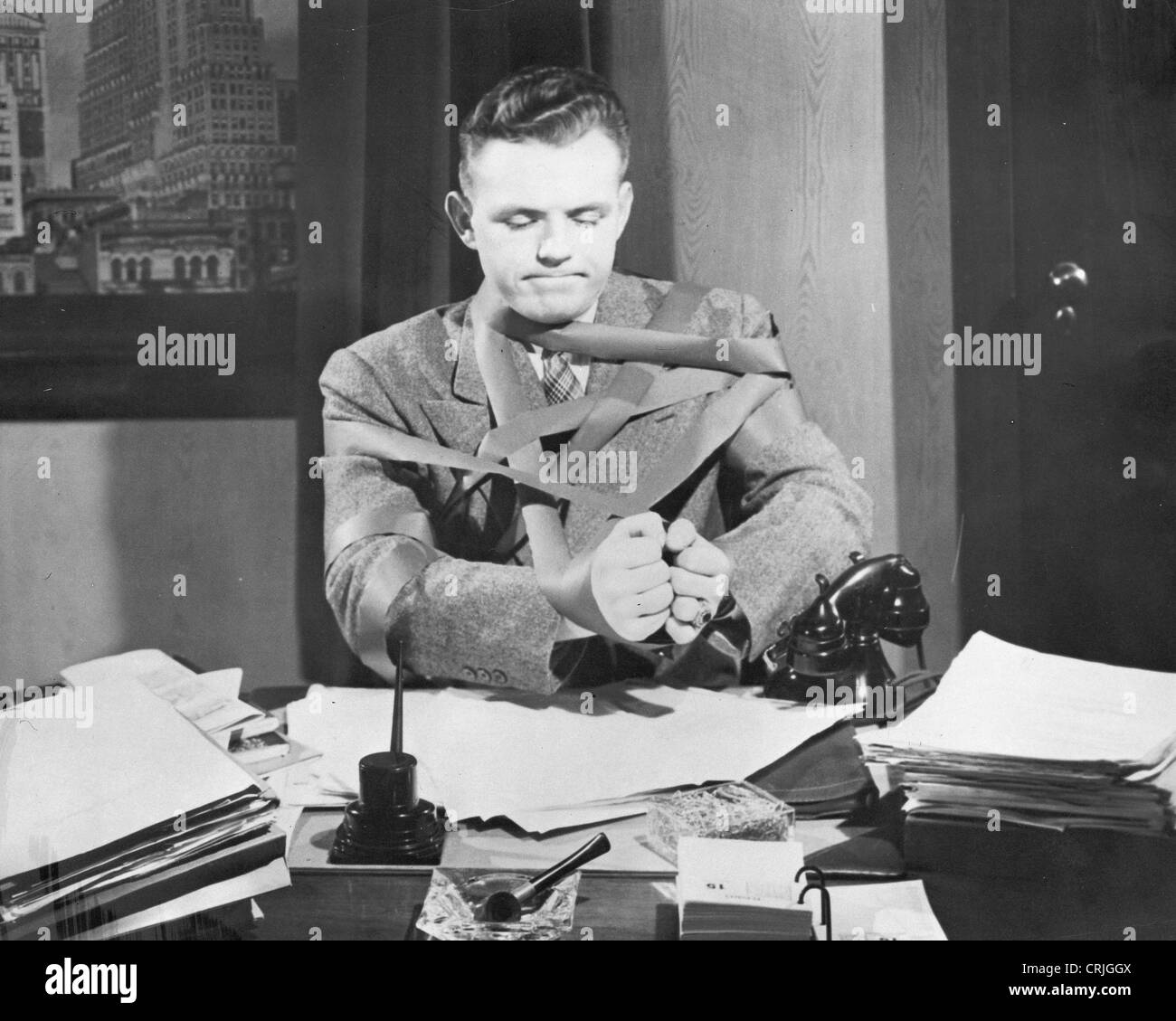 Person in red black Black and White Stock Photos & Images - Alamy