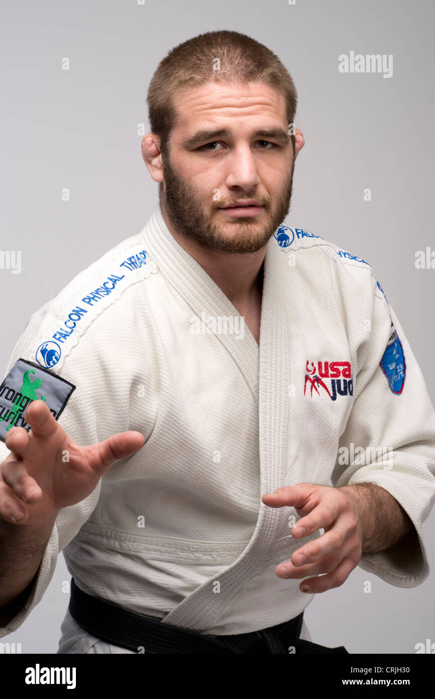 Judo competitor Travis Stevens at the Team USA Media Summit in Dallas ...