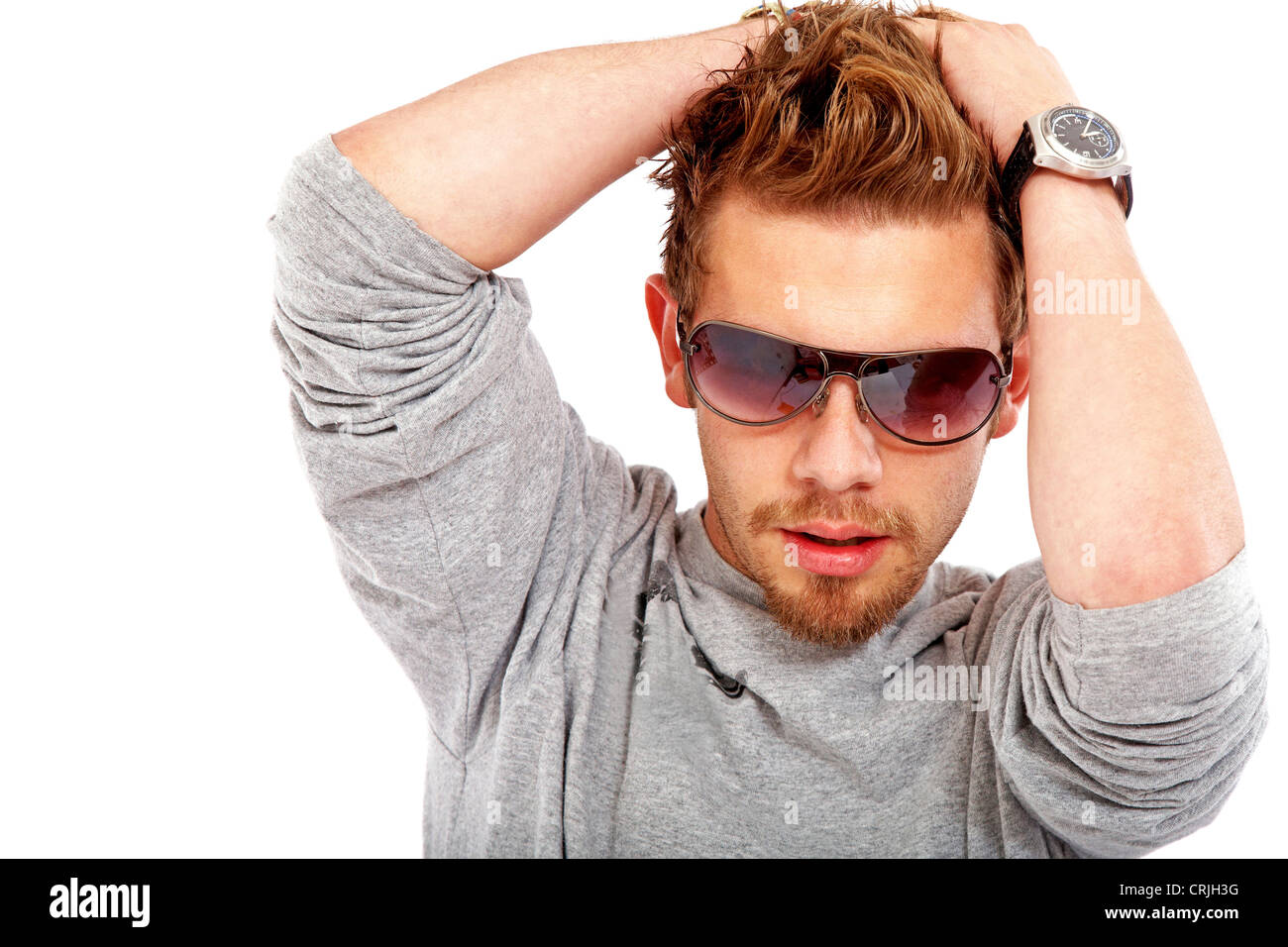 fashion man portrait Stock Photo - Alamy