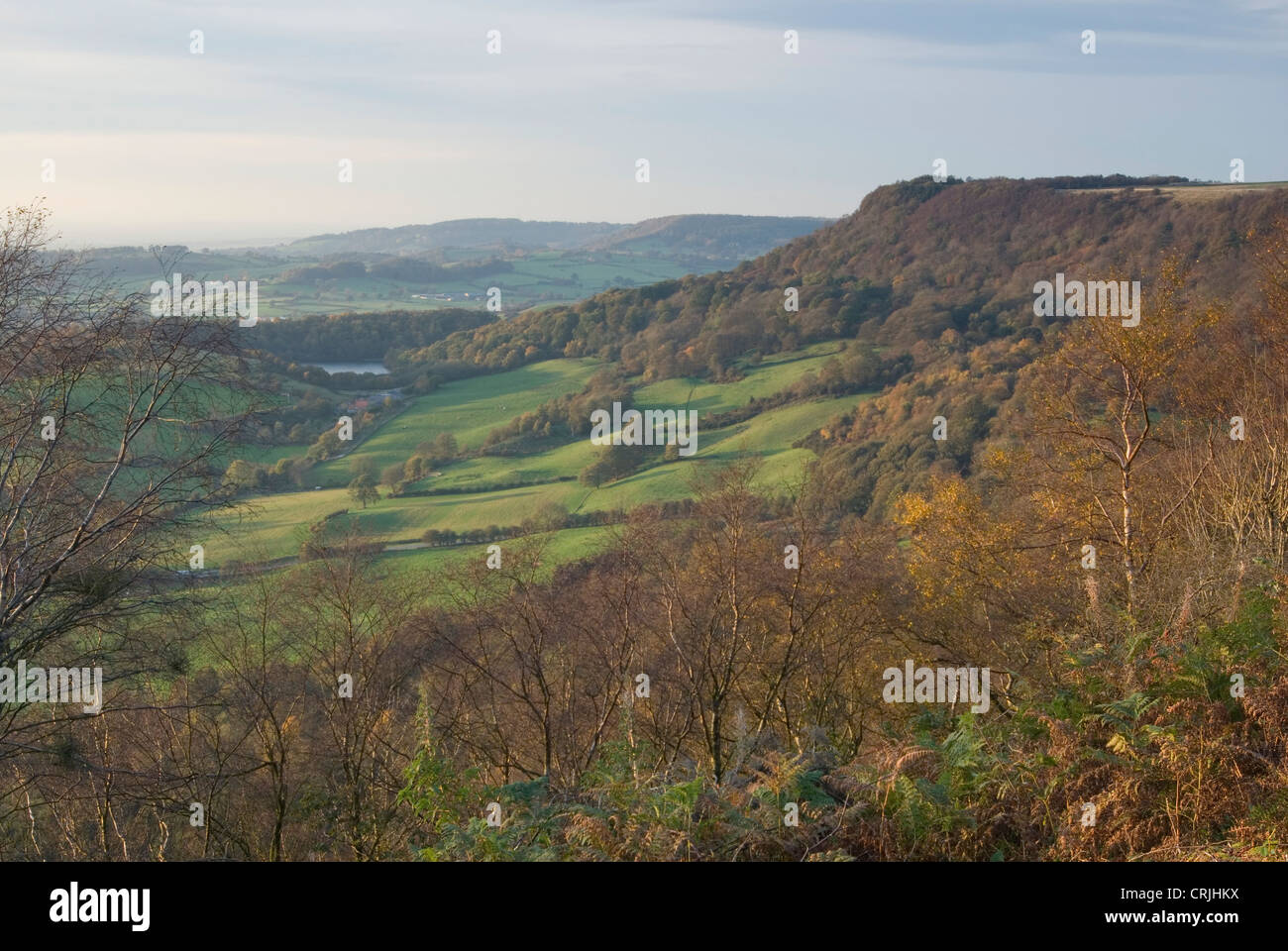 Sutton Bank at sunset Stock Photo - Alamy