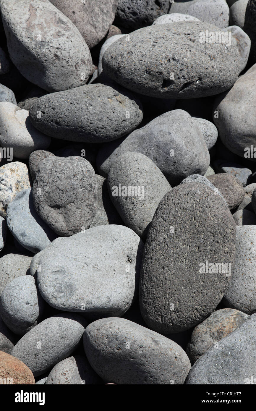many Pebbles at the beach of Madeira, Portugal, Europe. Photo by Willy ...