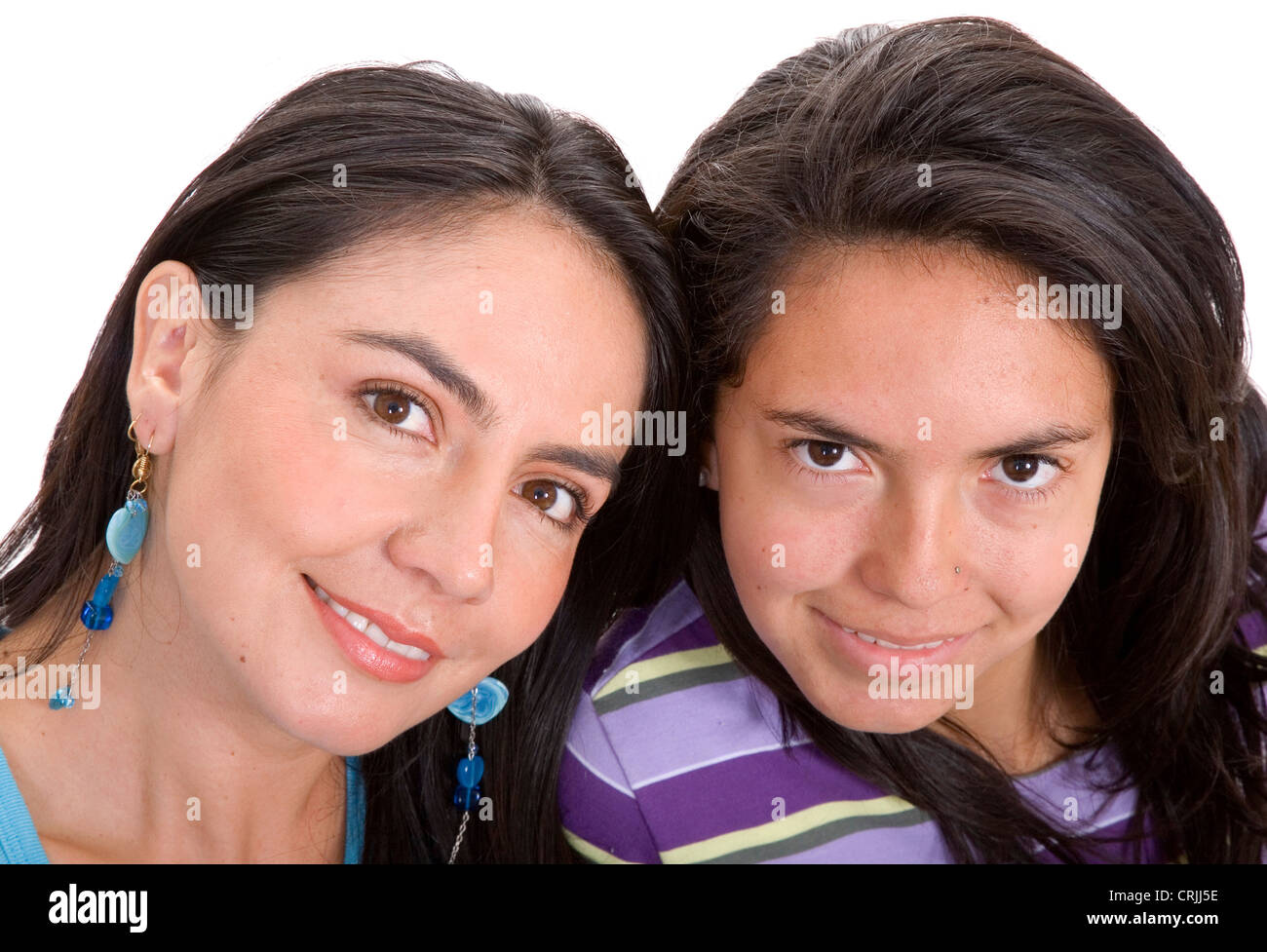 Shot beautiful brown haired teenager hi-res stock photography and ...