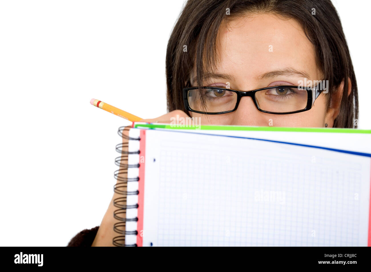 Female spectacle wearer hi-res stock photography and images - Alamy