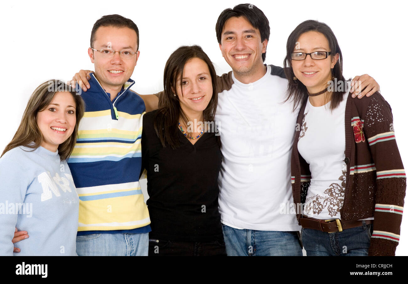 Casual group Cut Out Stock Images & Pictures - Alamy