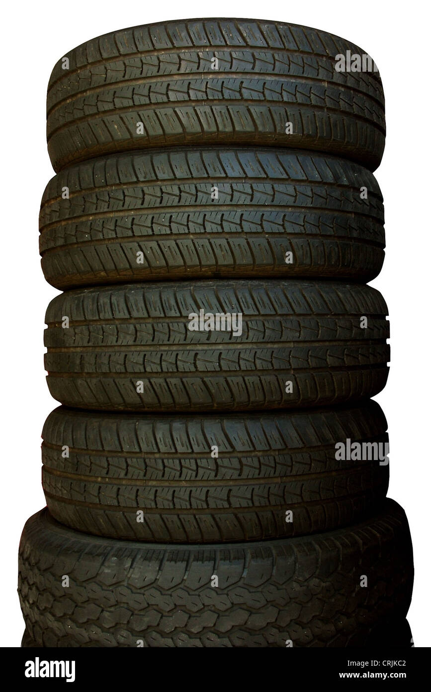 stack of tires Stock Photo - Alamy