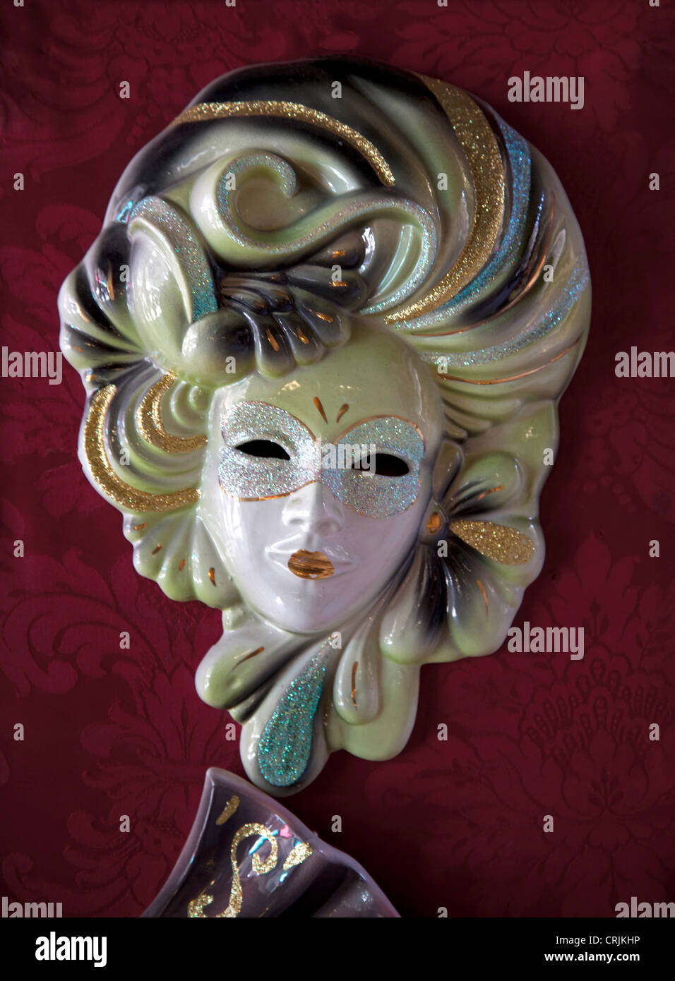 Venetian mask harlequin mask hi-res stock photography and images - Alamy