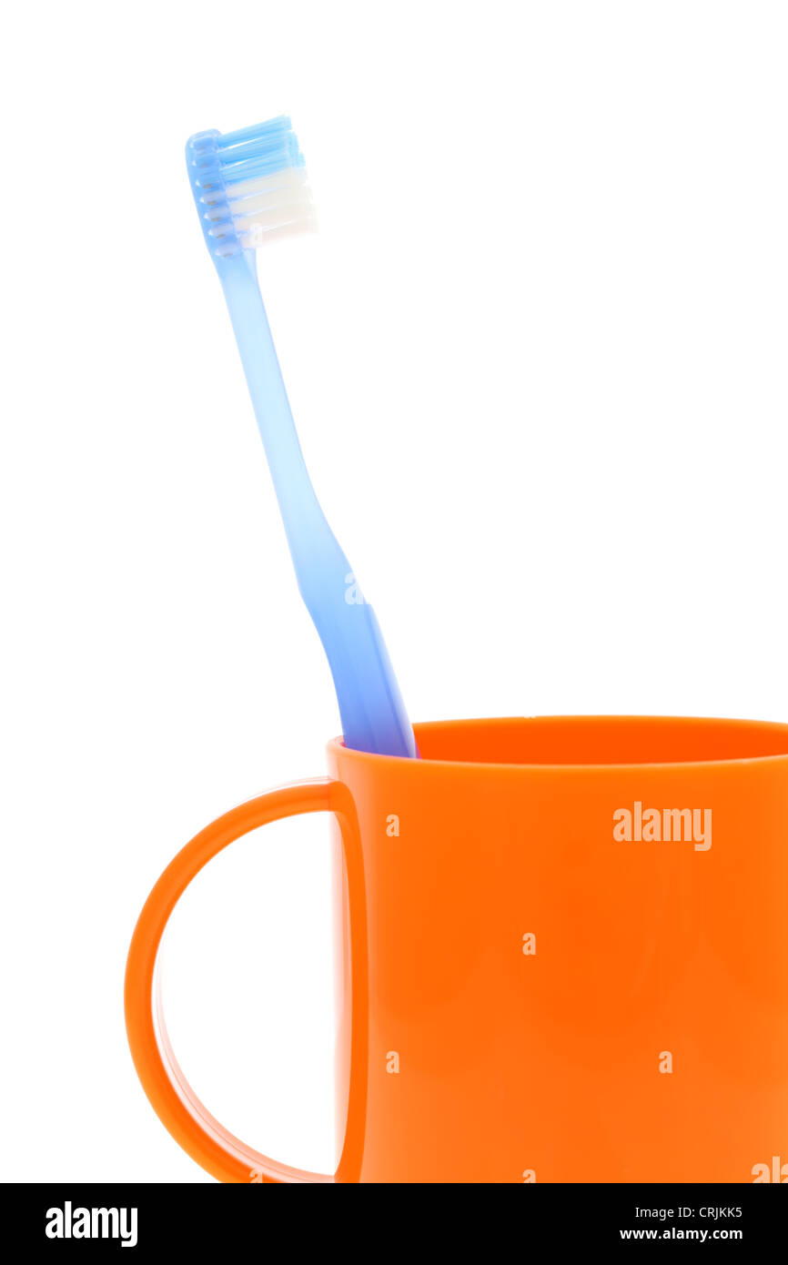 Toothbrush cup hi-res stock photography and images - Alamy