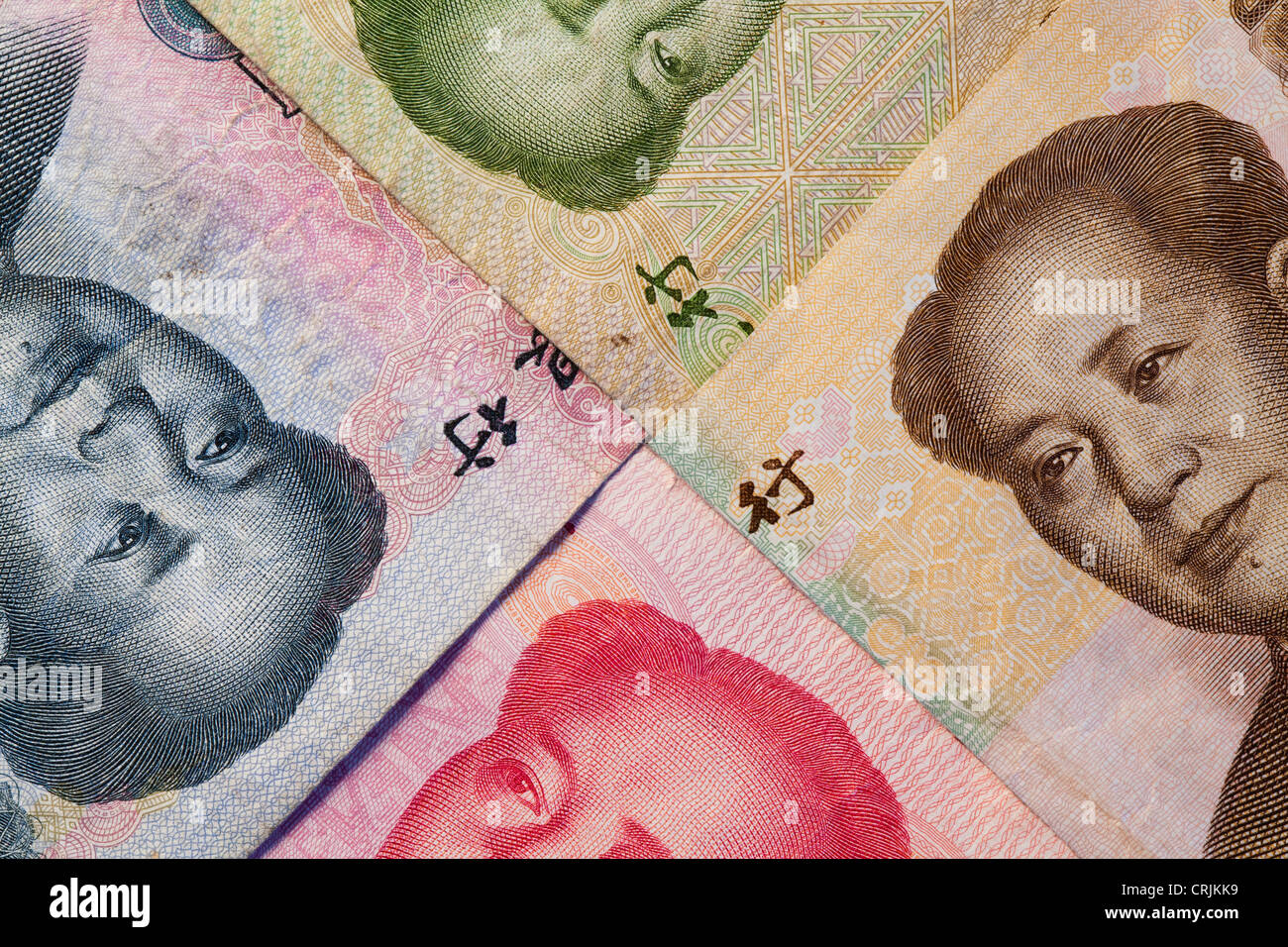 Banknotes - Yuan bills of China Stock Photo - Alamy