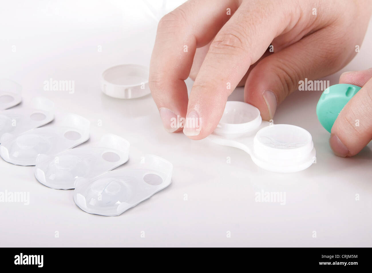 Contact lenses boxes hi-res stock photography and images - Alamy