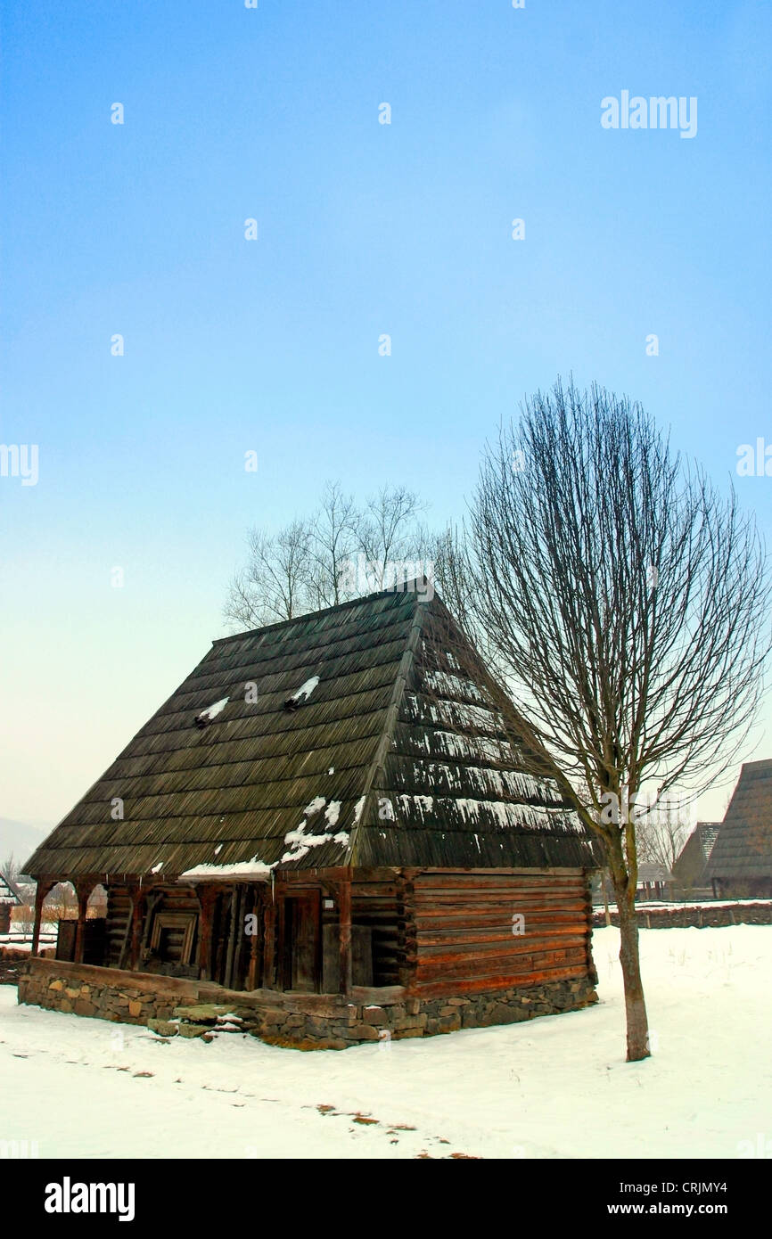Traditional Country Village Sighet, Romania, Sighet Stock Photo - Alamy