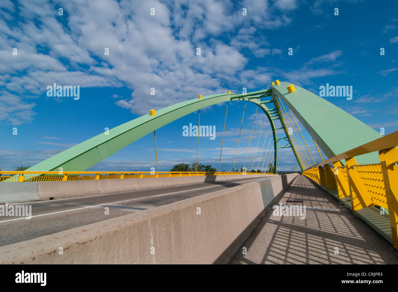 arch bridge, France, Languedoc-Roussillon, Saint Gilles Stock Photo - Alamy