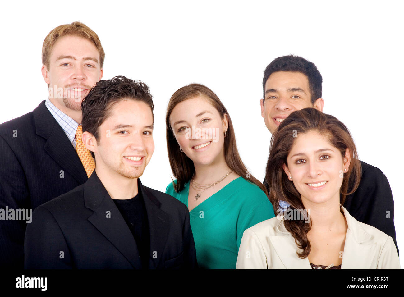 Team portrait front hi-res stock photography and images - Alamy