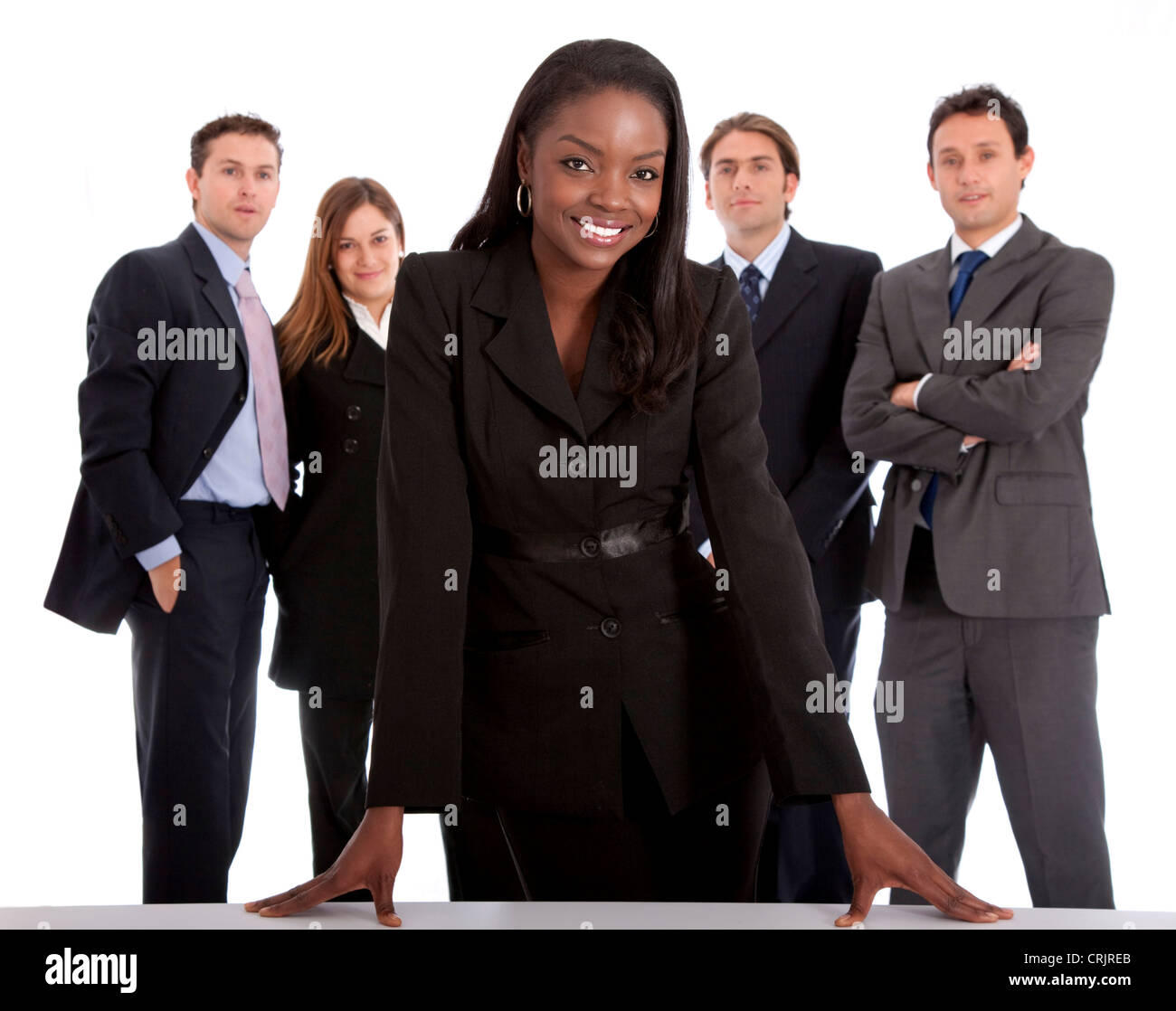 Multiethnic leaders in business hi-res stock photography and images - Alamy