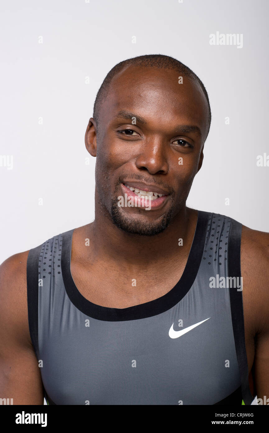 USA t 400 meter gold medalist LaShawn Merritt poses at the USOC Media ...
