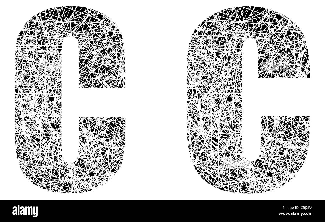 C lowercase Black and White Stock Photos & Images - Alamy