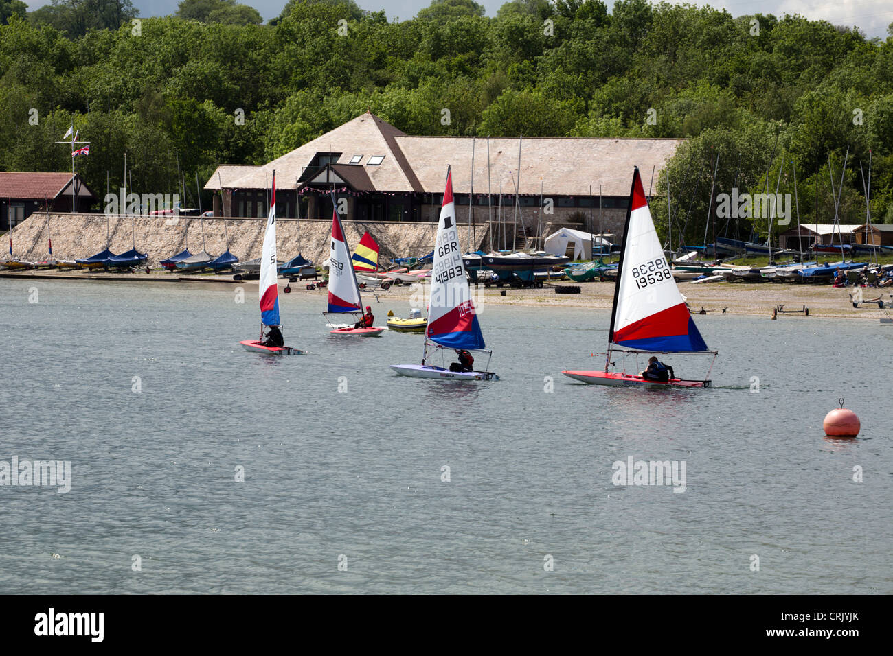 People enjoying water sports and outdoor activities at Carsington Water ...