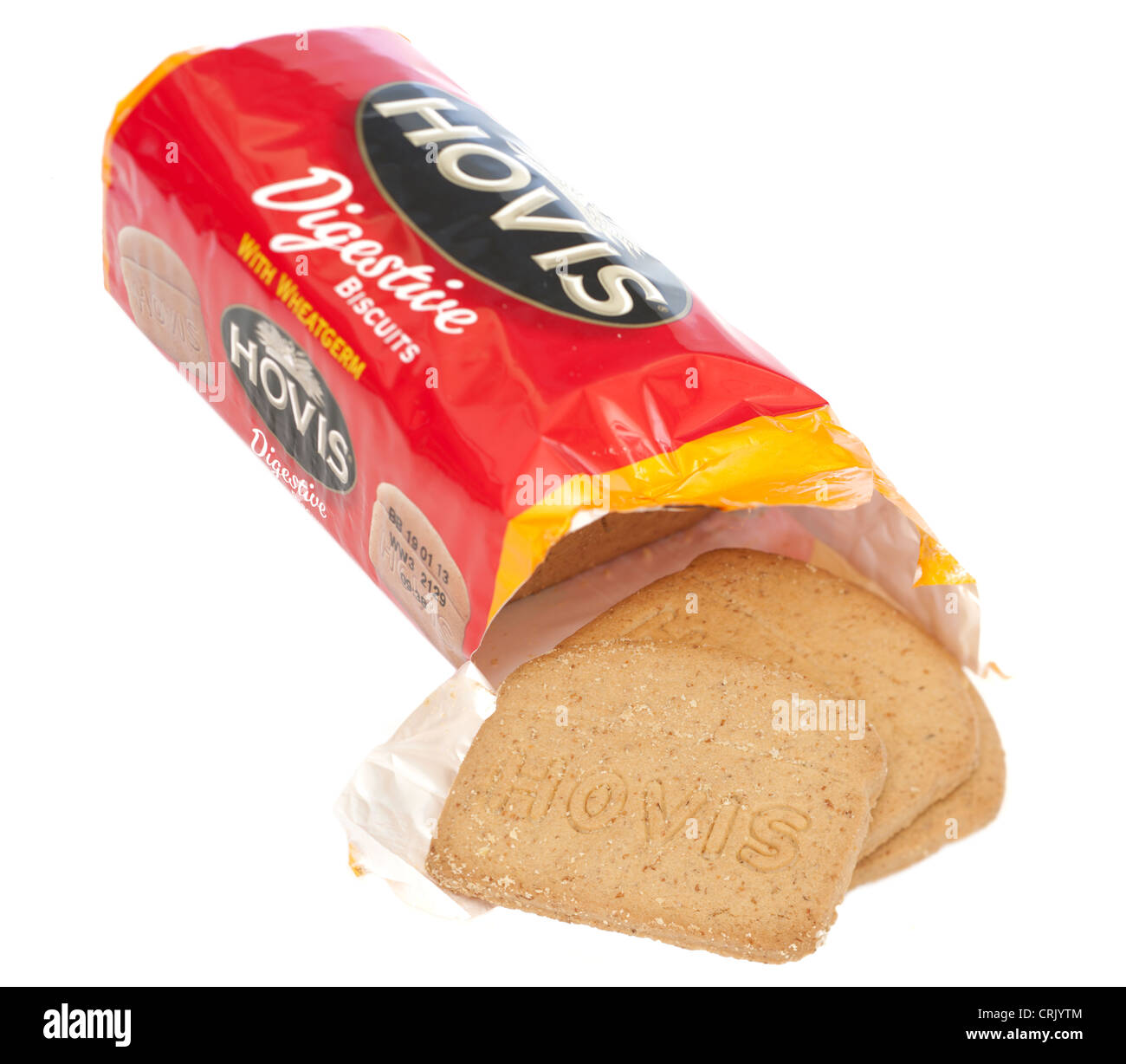 Packet of Hovis Digestive biscuits with added wheatgerm Stock Photo - Alamy