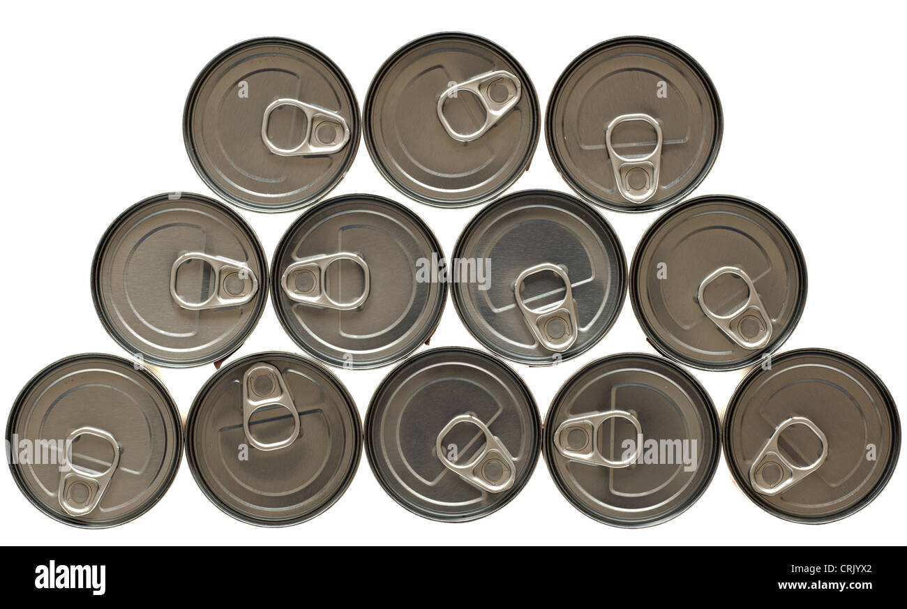 Ring pull lid Cut Out Stock Images & Pictures - Alamy