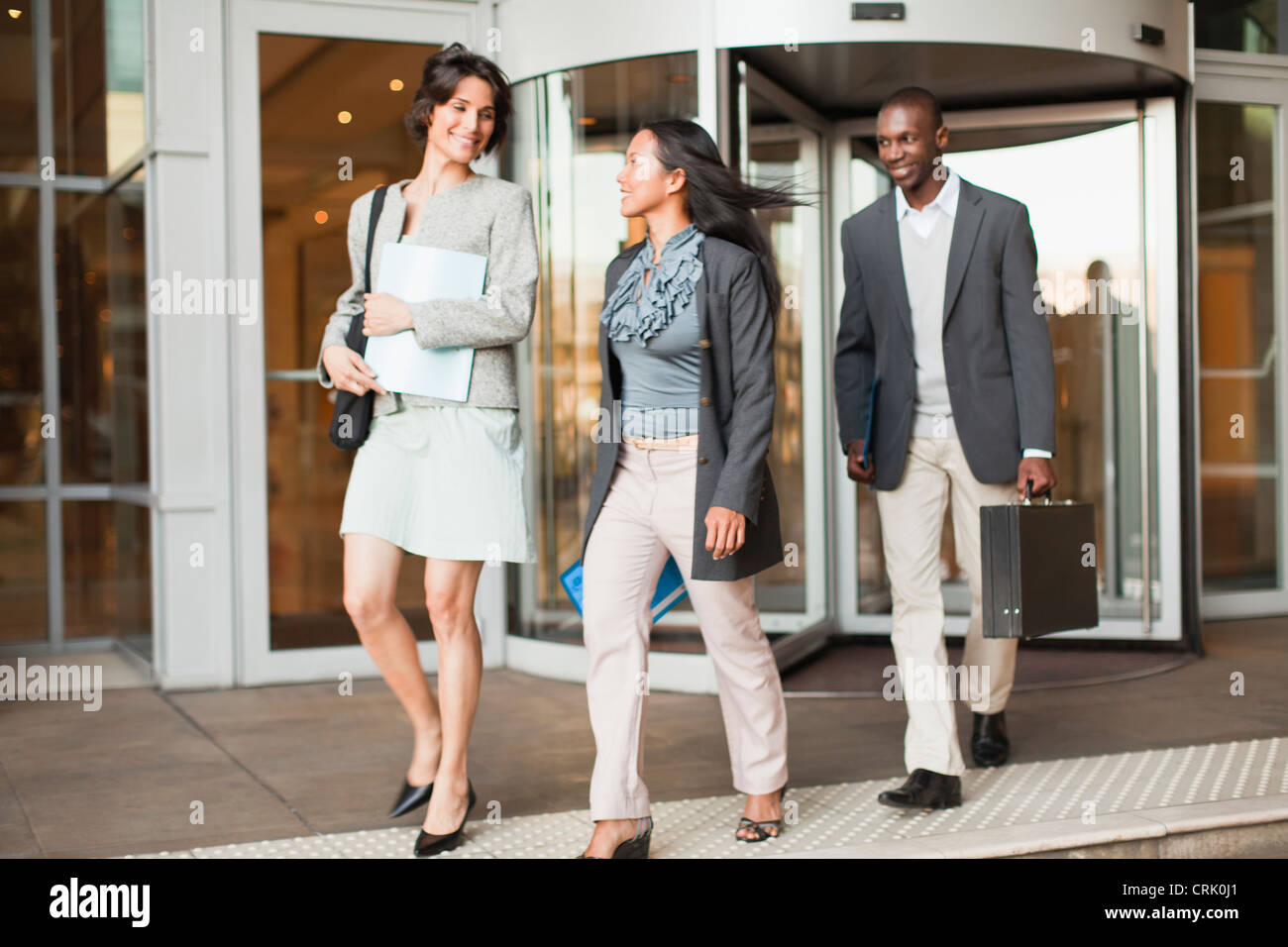 Business people walking on steps Stock Photo - Alamy