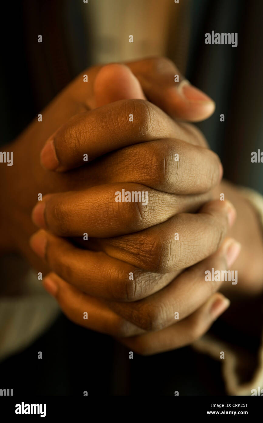 Clasping Hands High Resolution Stock Photography and Images - Alamy